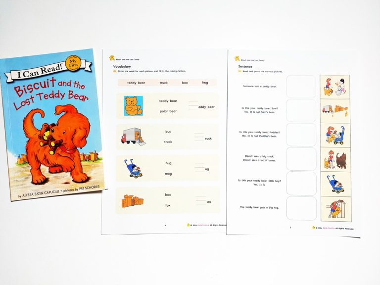 Biscuit Series My First I Can Read -Worksheet & Printable Activities