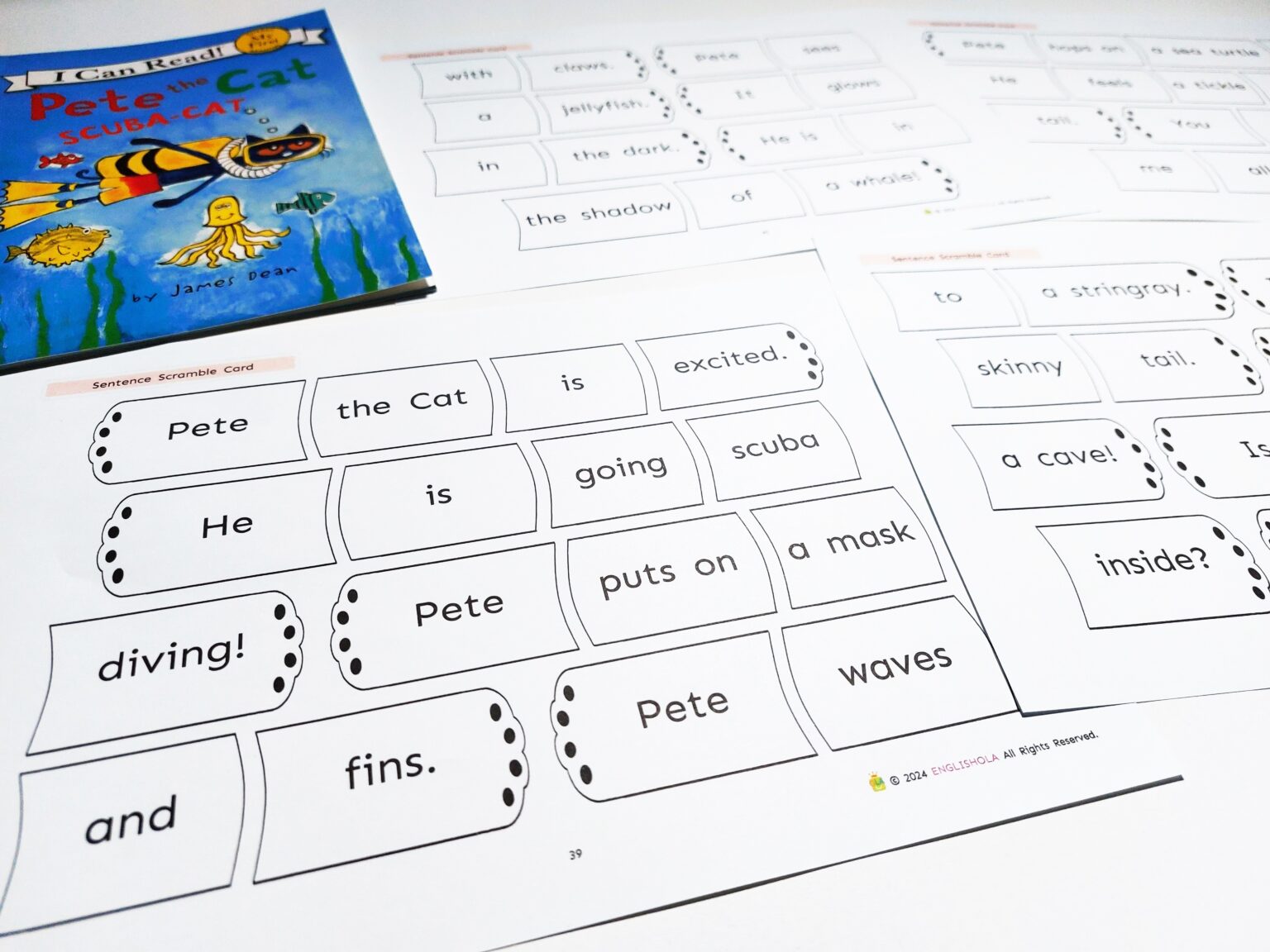 Pete the Cat Series – Worksheet & Printable Activities - ENGLISHOLA