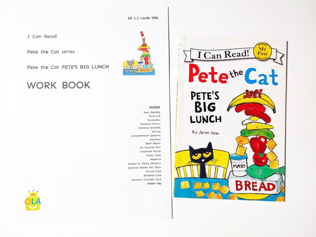 Pete the Cat Pete's Big Lunch - ENGLISHOLA