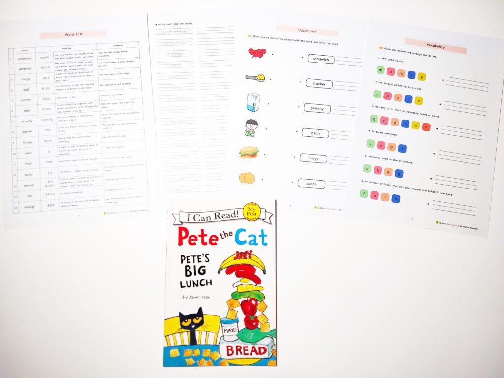 Pete the Cat Pete's Big Lunch - ENGLISHOLA