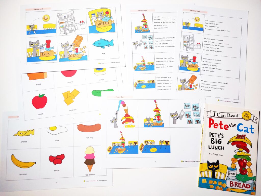 Pete the Cat Pete's Big Lunch - ENGLISHOLA