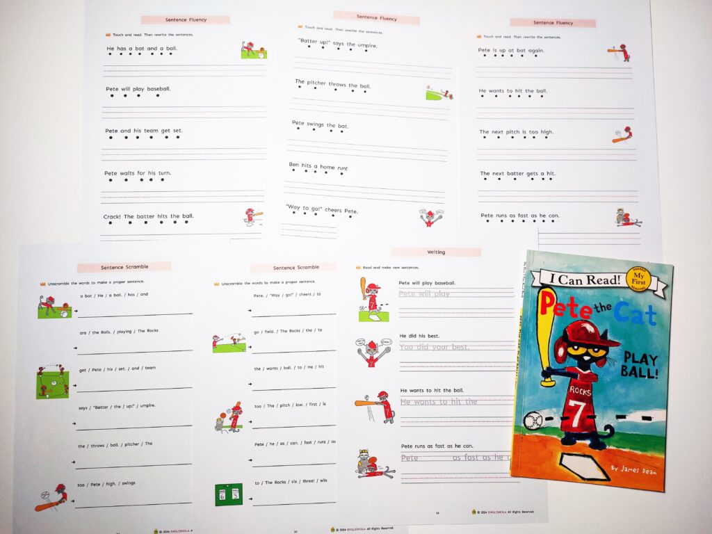 Pete the Cat Play Ball - ENGLISHOLA