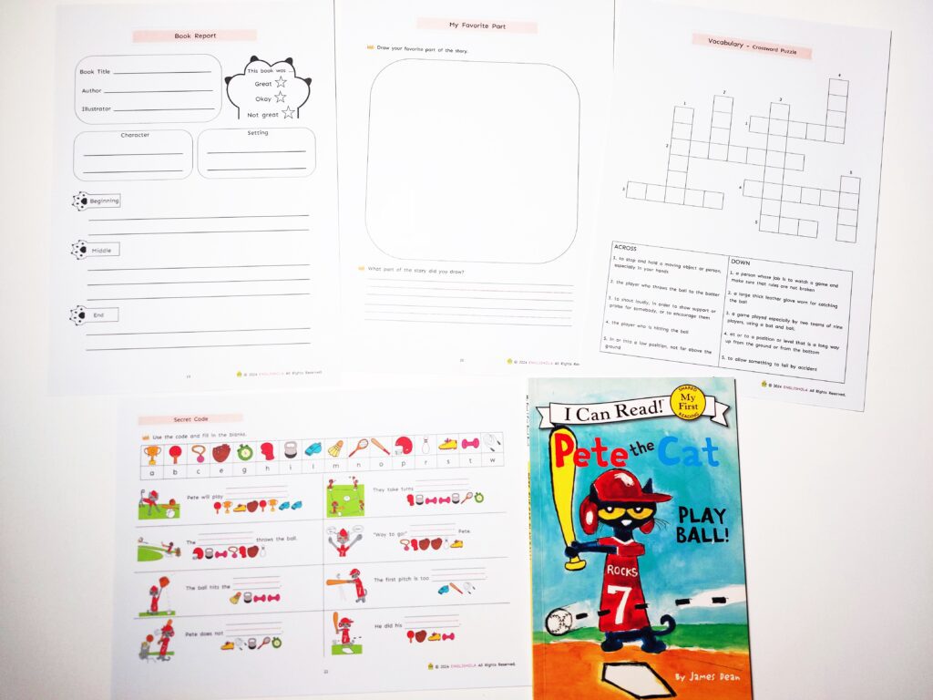 Pete the Cat Play Ball - ENGLISHOLA