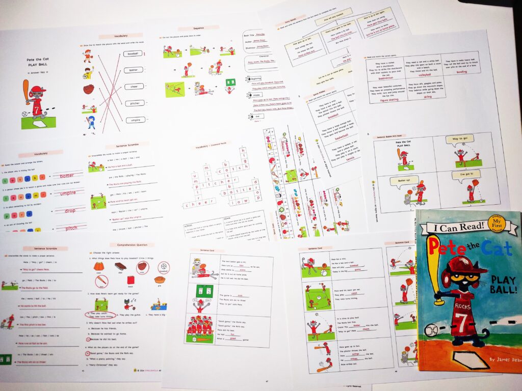 Pete the Cat Play Ball - ENGLISHOLA