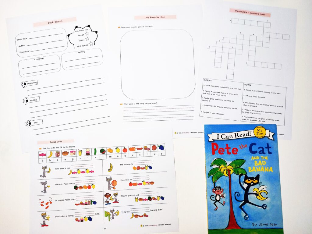 Pete the Cat and the Bad Banana - ENGLISHOLA