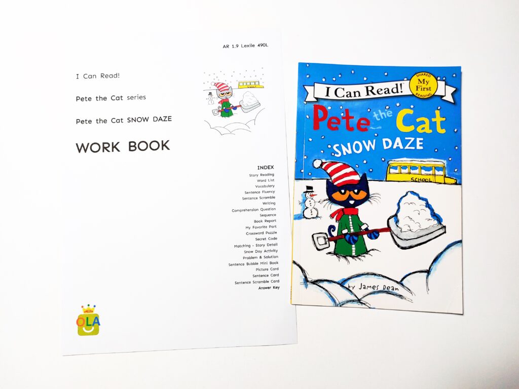 Pete the Cat Snow Daze - ENGLISHOLA
