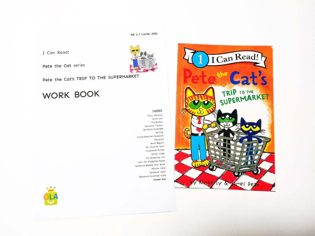 Pete the Cat's Trip to Supermarket - ENGLISHOLA