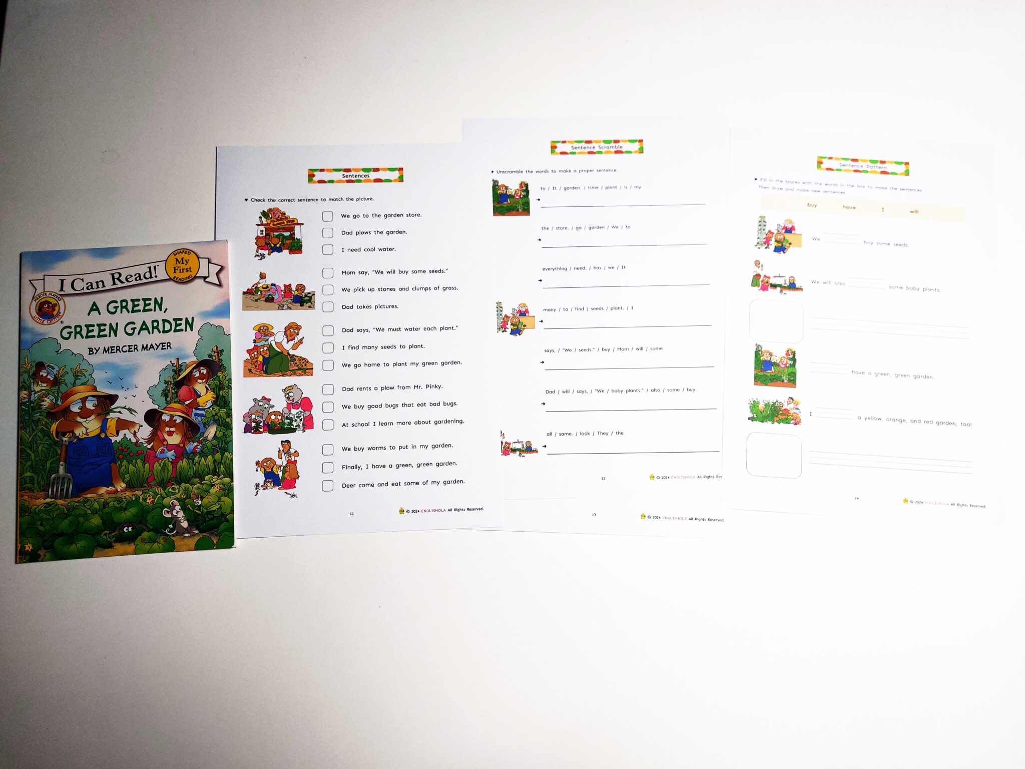Little Critter series - workbook & printable activities - ENGLISHOLA