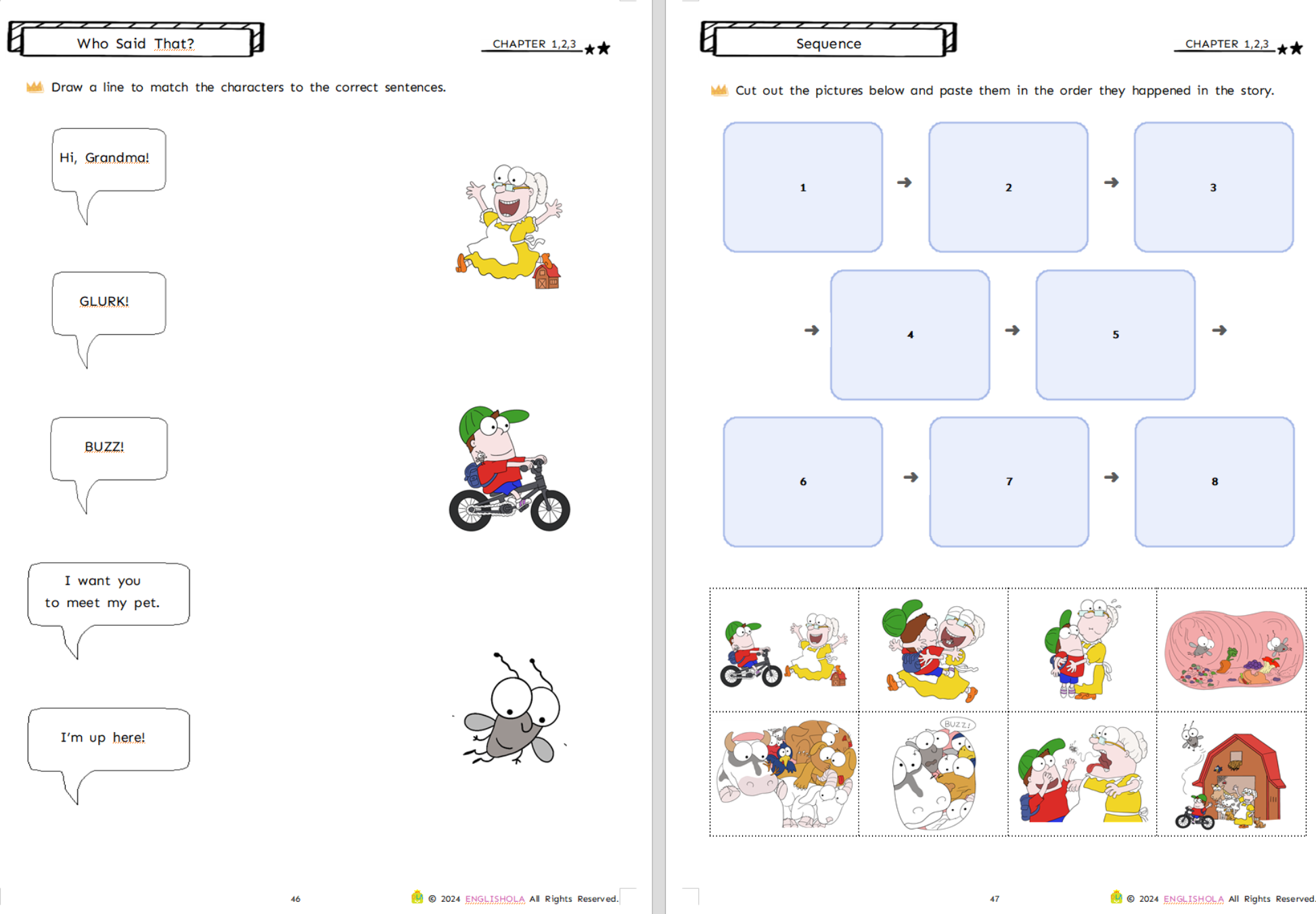 There Was an Old Lady Who Swallowed Fly Guy - ENGLISHOLA