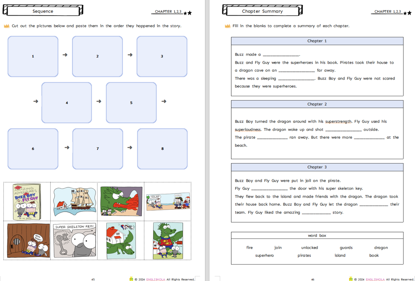 Buzz Boy and Fly Guy - ENGLISHOLA