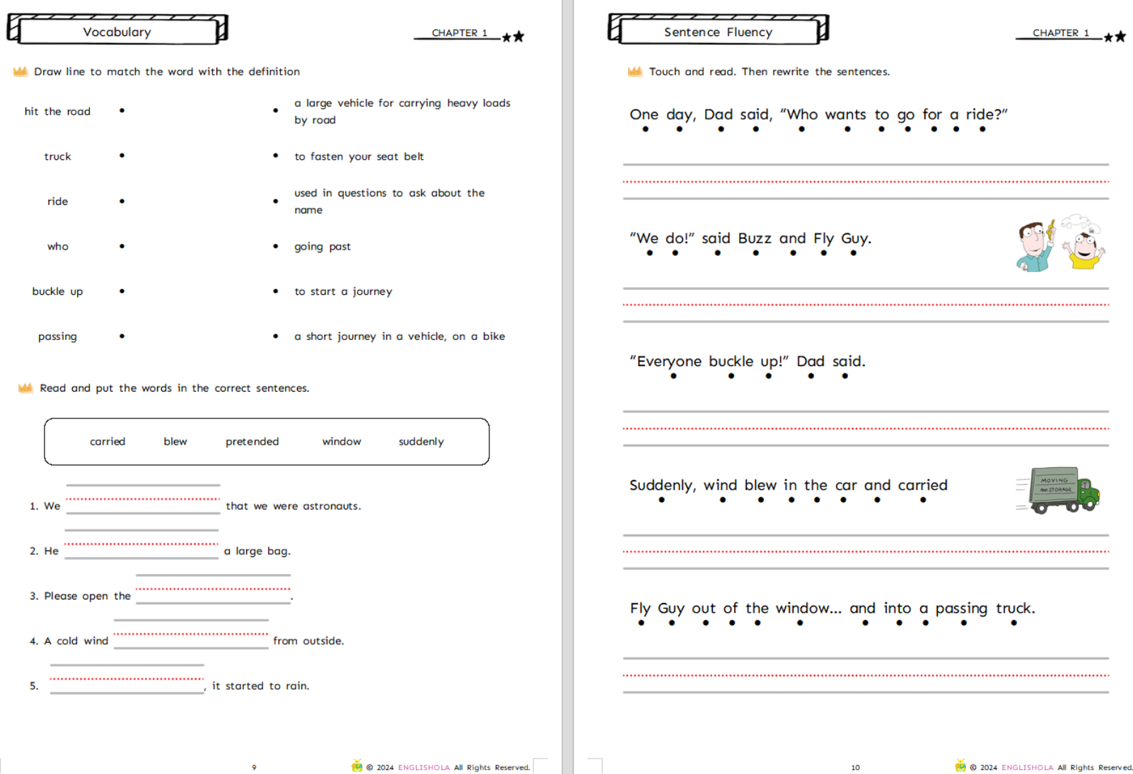 Ride Fly Guy Ride! - ENGLISHOLA