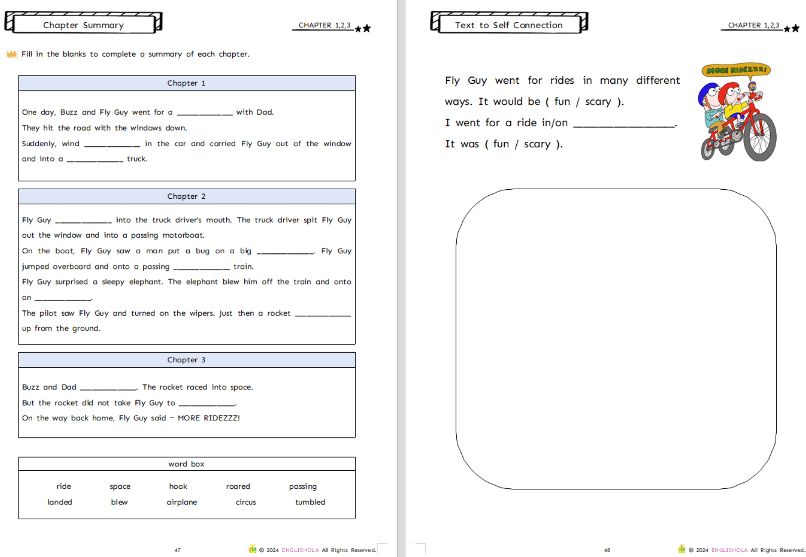 Ride Fly Guy Ride! - ENGLISHOLA