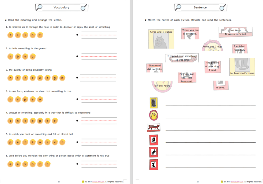 [free printable] Nate the Great - ENGLISHOLA