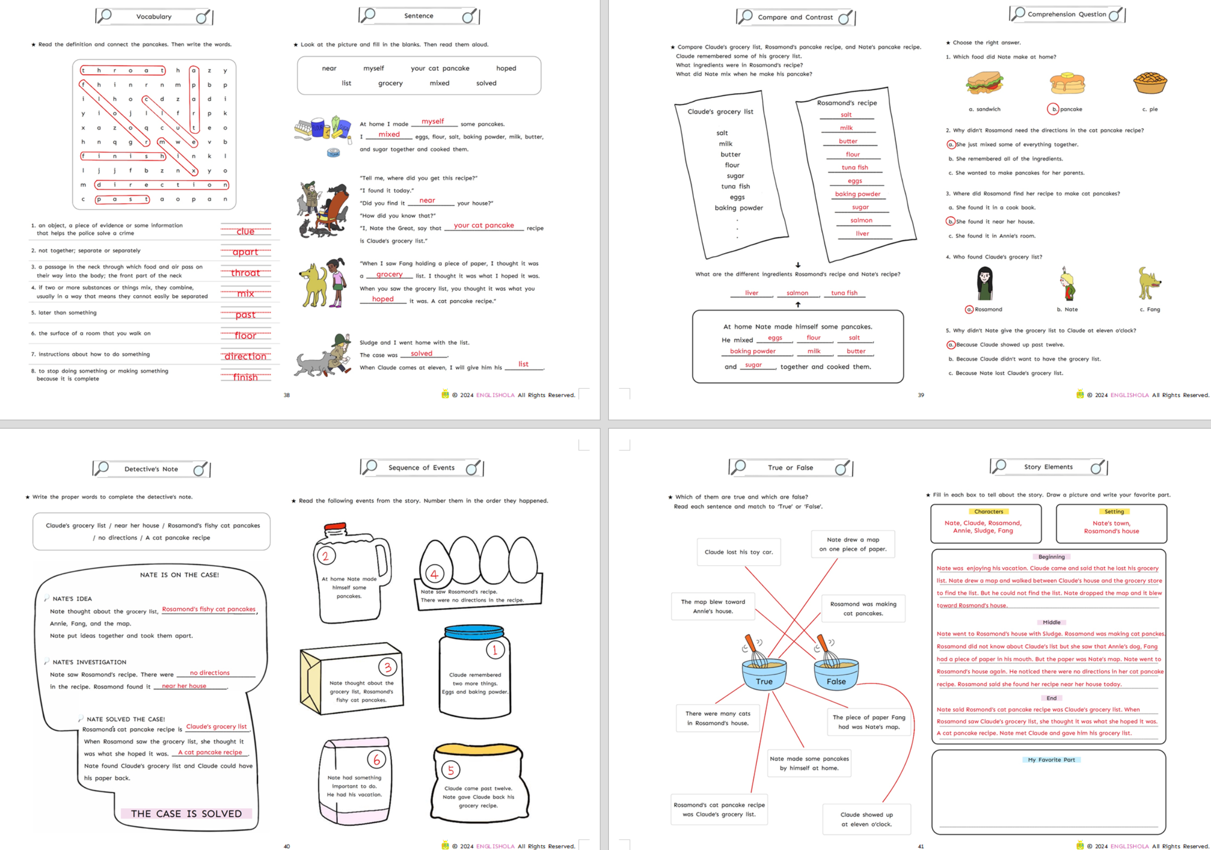 Nate the Great and the Lost List - ENGLISHOLA