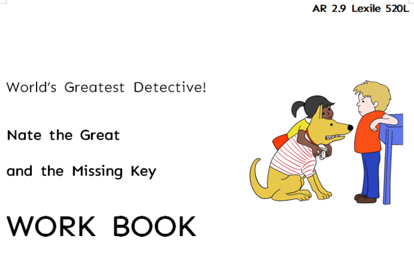 Nate the Great and the Missing Key - ENGLISHOLA