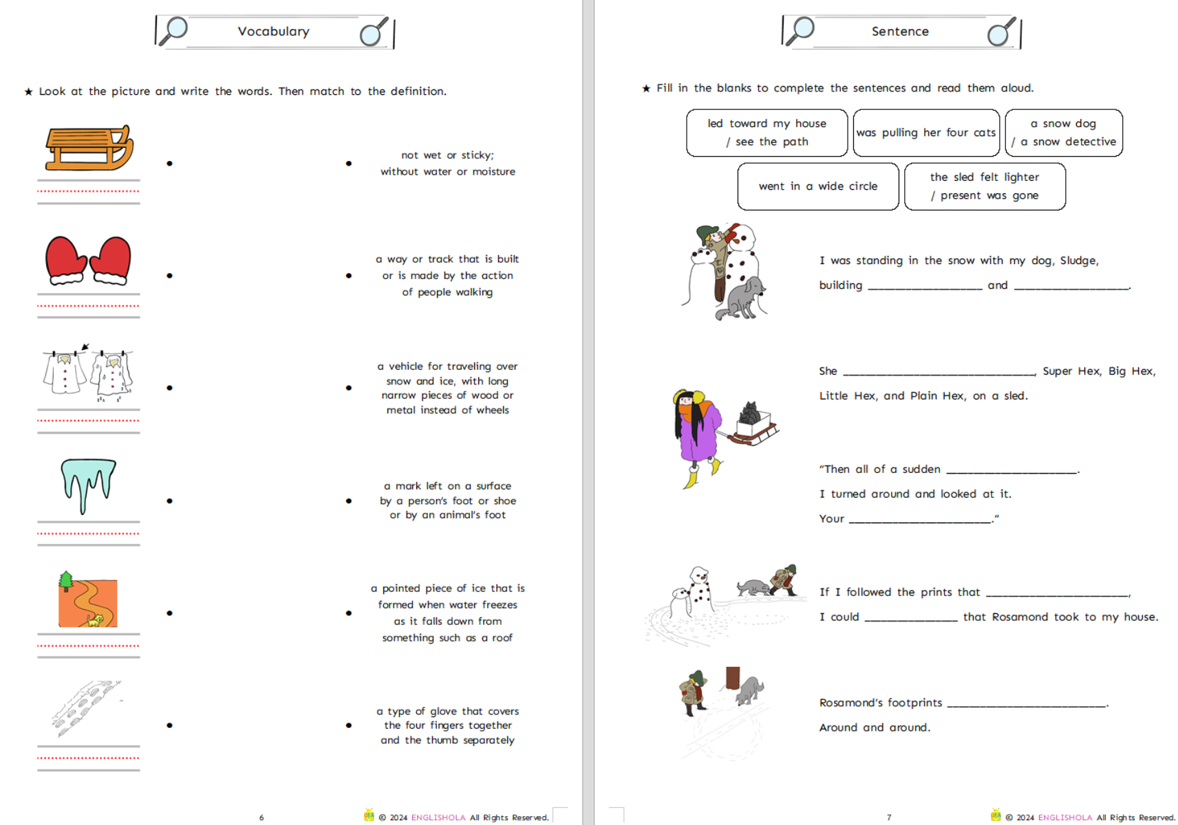 Nate the Great and the Snowy Trail - ENGLISHOLA
